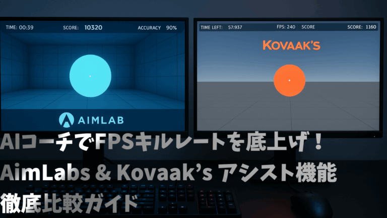 AIコーチでFPSキルレートを底上げ！ AimLabs & Kovaak’s アシスト機能徹底比較ガイド - GAMERSOCIETY